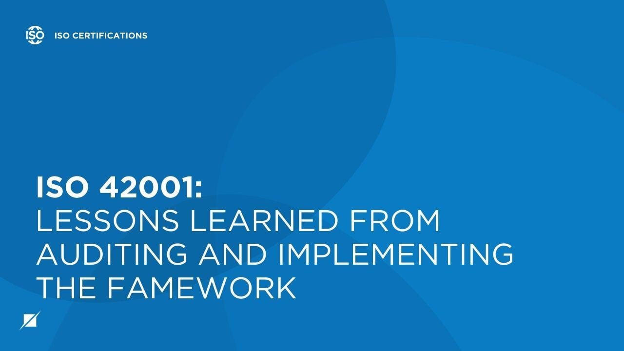 ISO 42001: Lessons Learned from Auditing and Implementing the Framework | Schellman